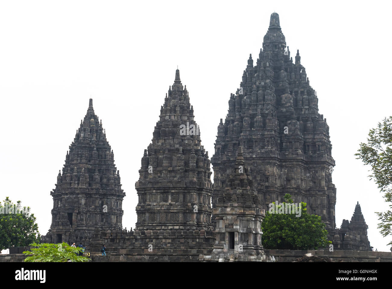 View on Prambanan temple Stock Photo - Alamy