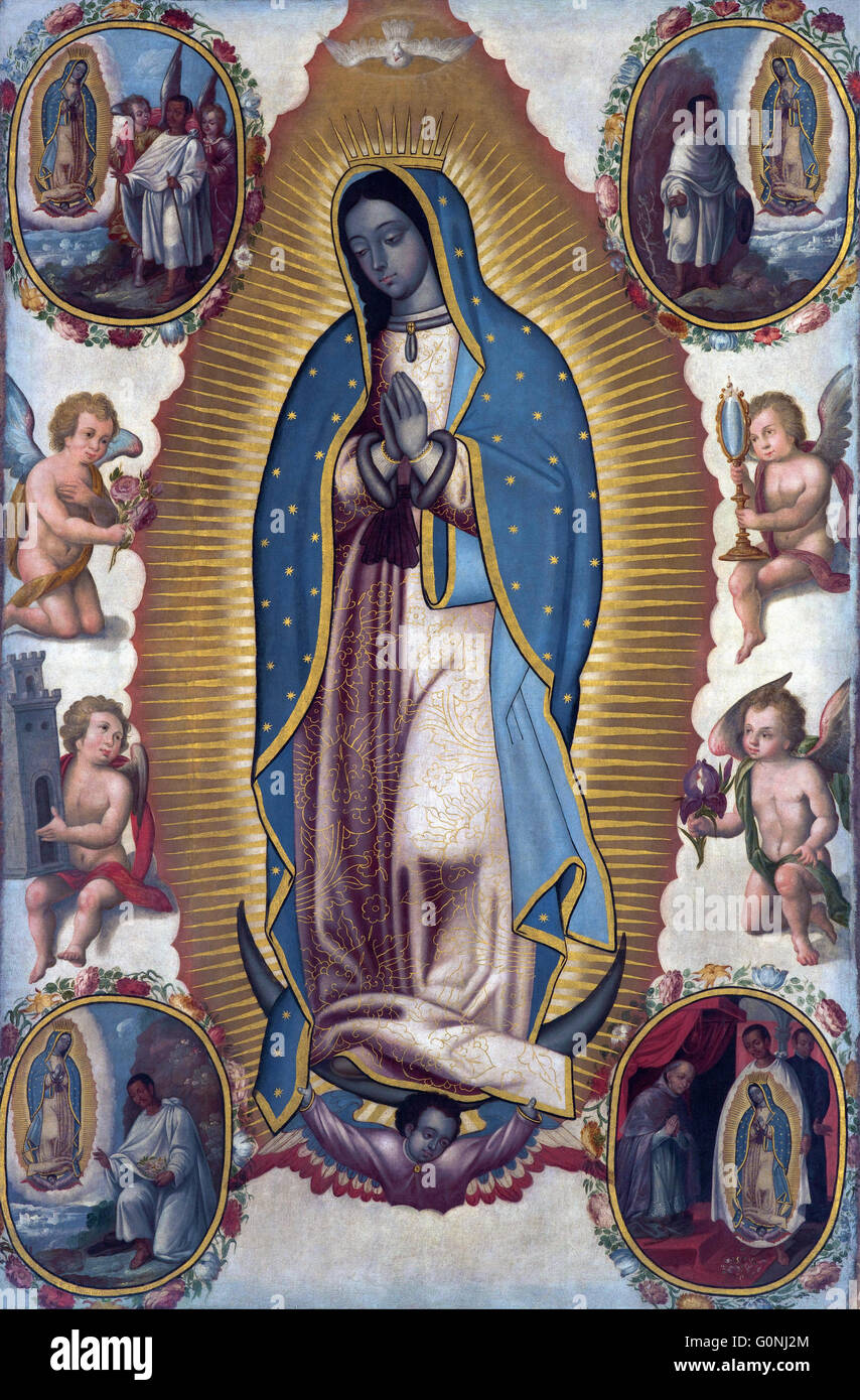 Virgin of Guadalupe Stock Photo - Alamy