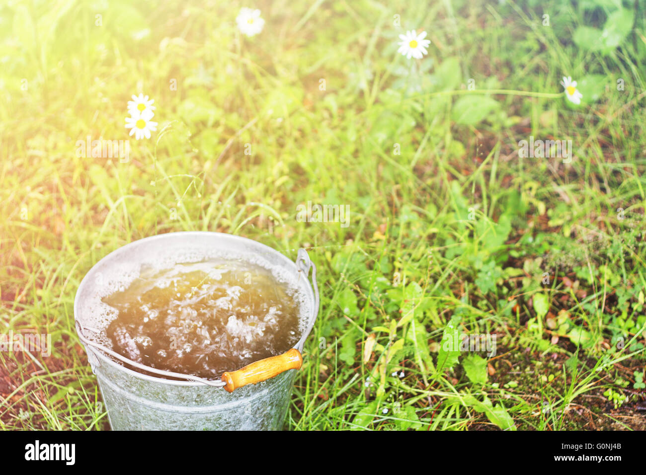 Full bucket hi-res stock photography and images - Alamy