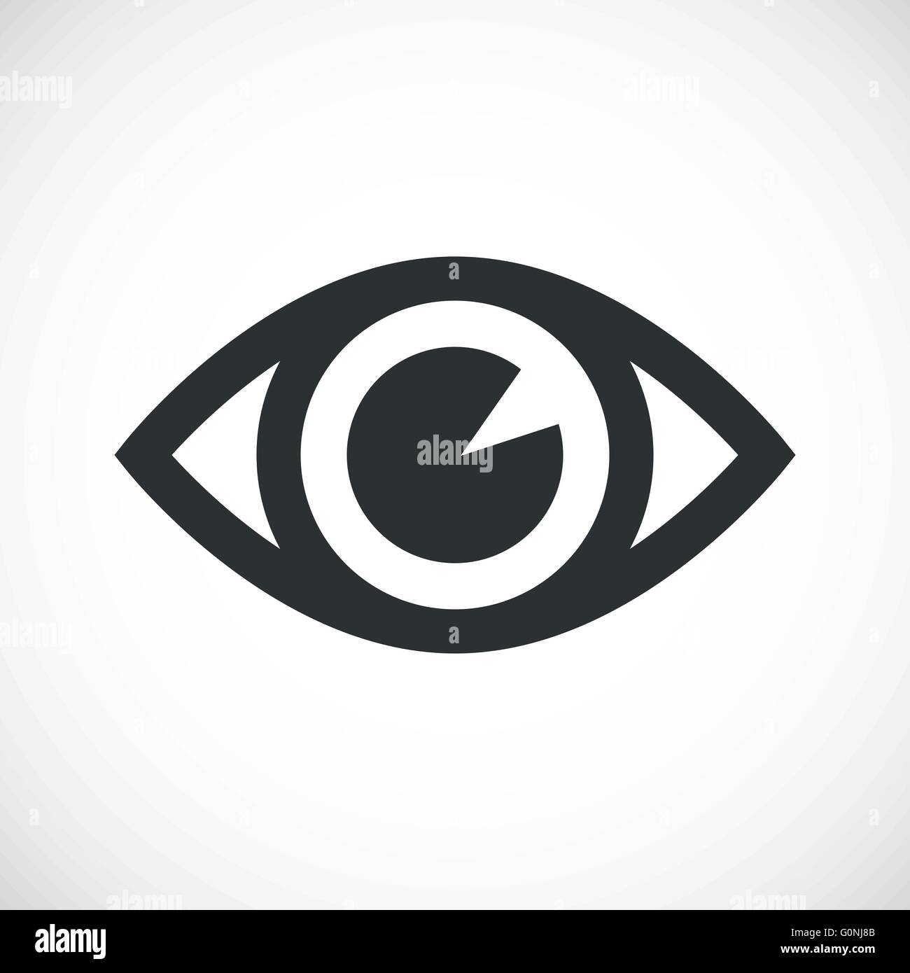 Simple Eye Icon Stock Vector Image & Art - Alamy