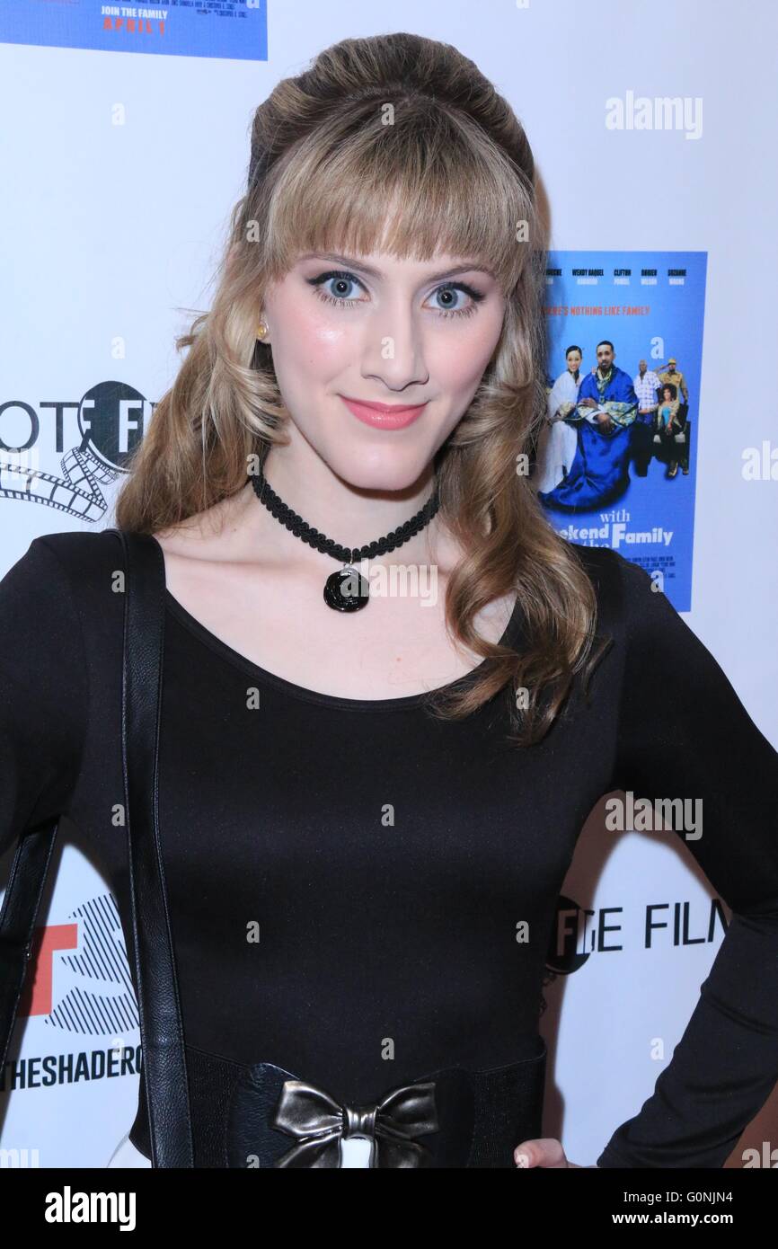 Premiere of 'A Weekend With The Family' Featuring: Tara Nicole Azarian ...