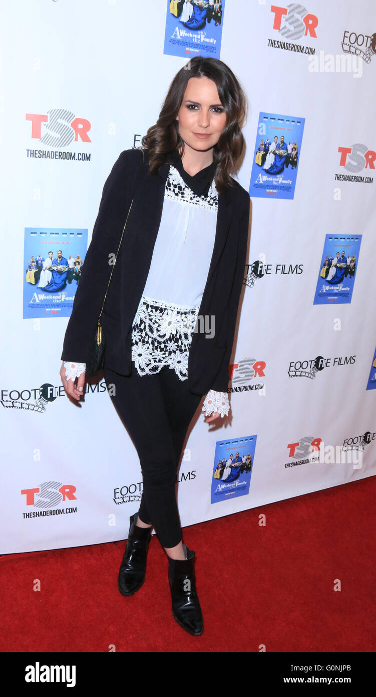 Premiere of 'A Weekend With The Family' Featuring: Traci Elizabeth ...