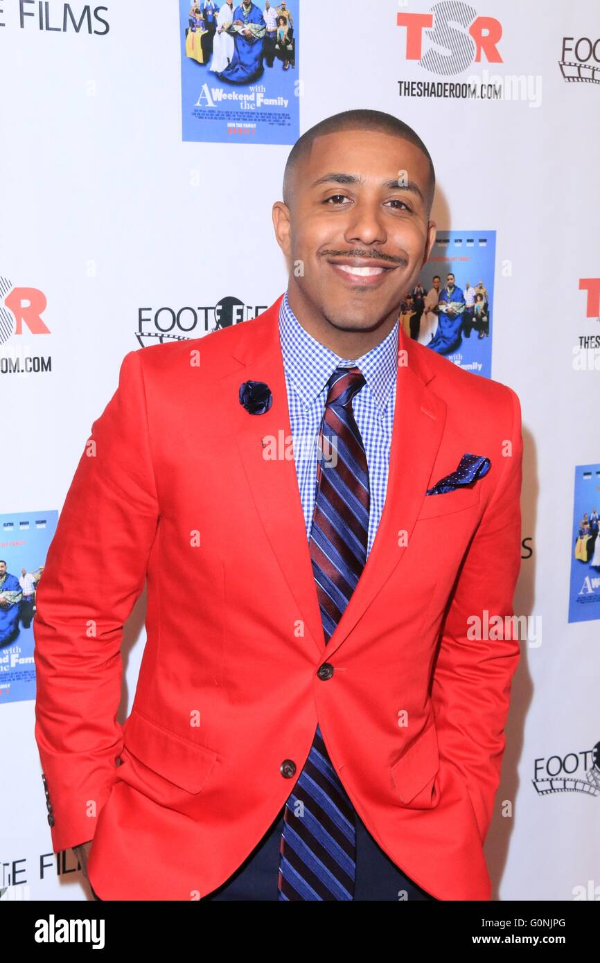 Premiere of 'A Weekend With The Family' Featuring: Marques Houston ...