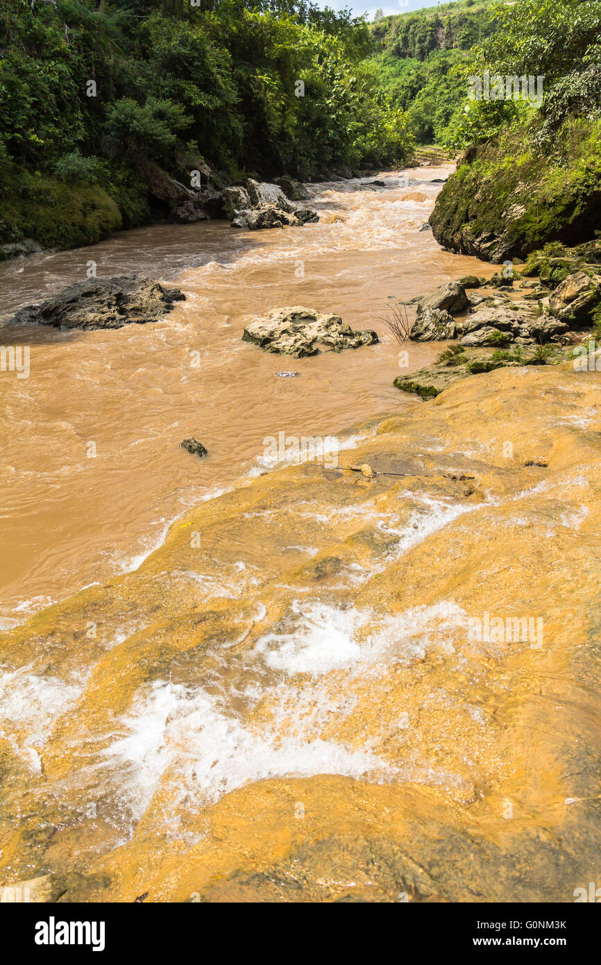 Wild river on Java, Indonesia Stock Photo - Alamy