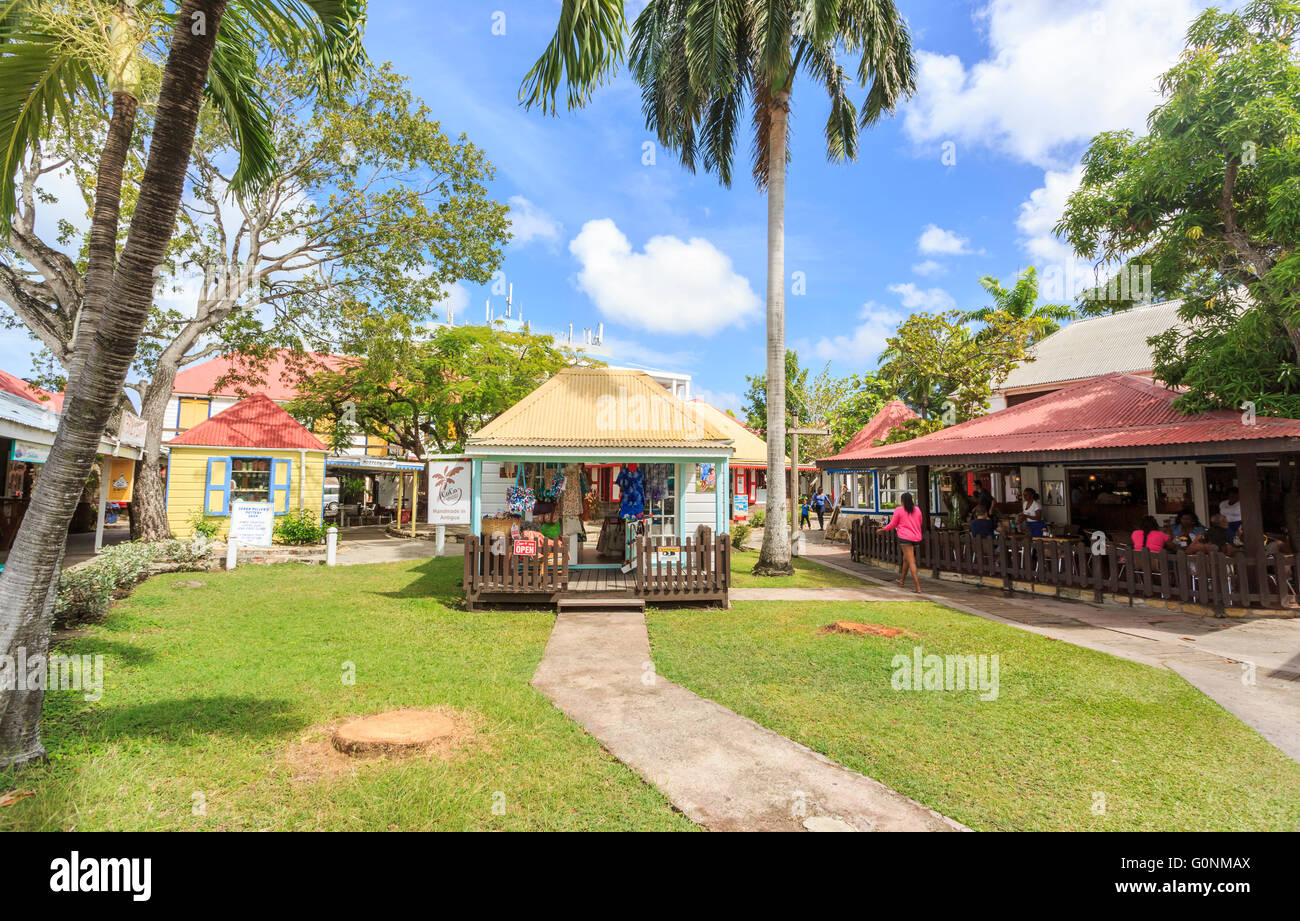 Souvenir shop st johns antigua hi-res stock photography and images - Alamy