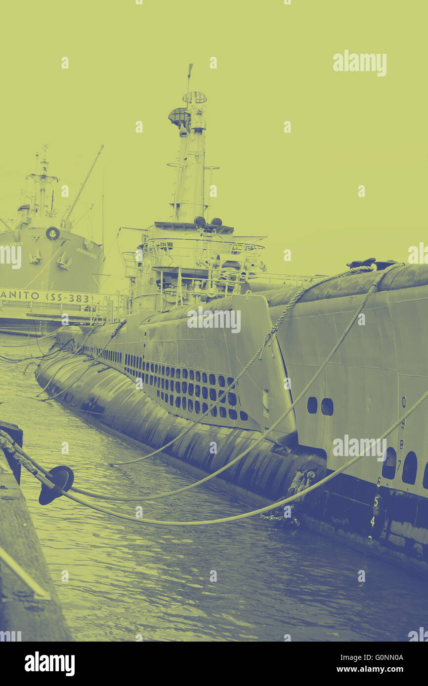 Submarine USS Pampanito Stock Photo - Alamy