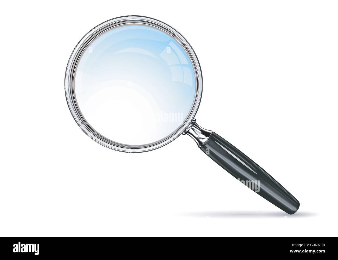 Magnification effect Cut Out Stock Images & Pictures - Alamy