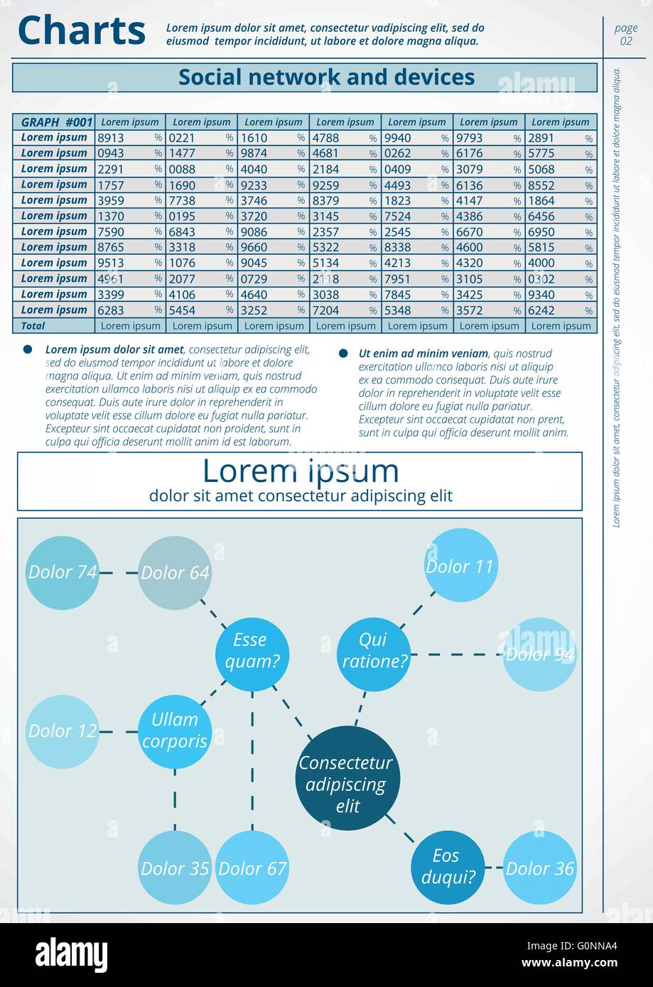 Diagram vertical vector vectors hi-res stock photography and images - Alamy