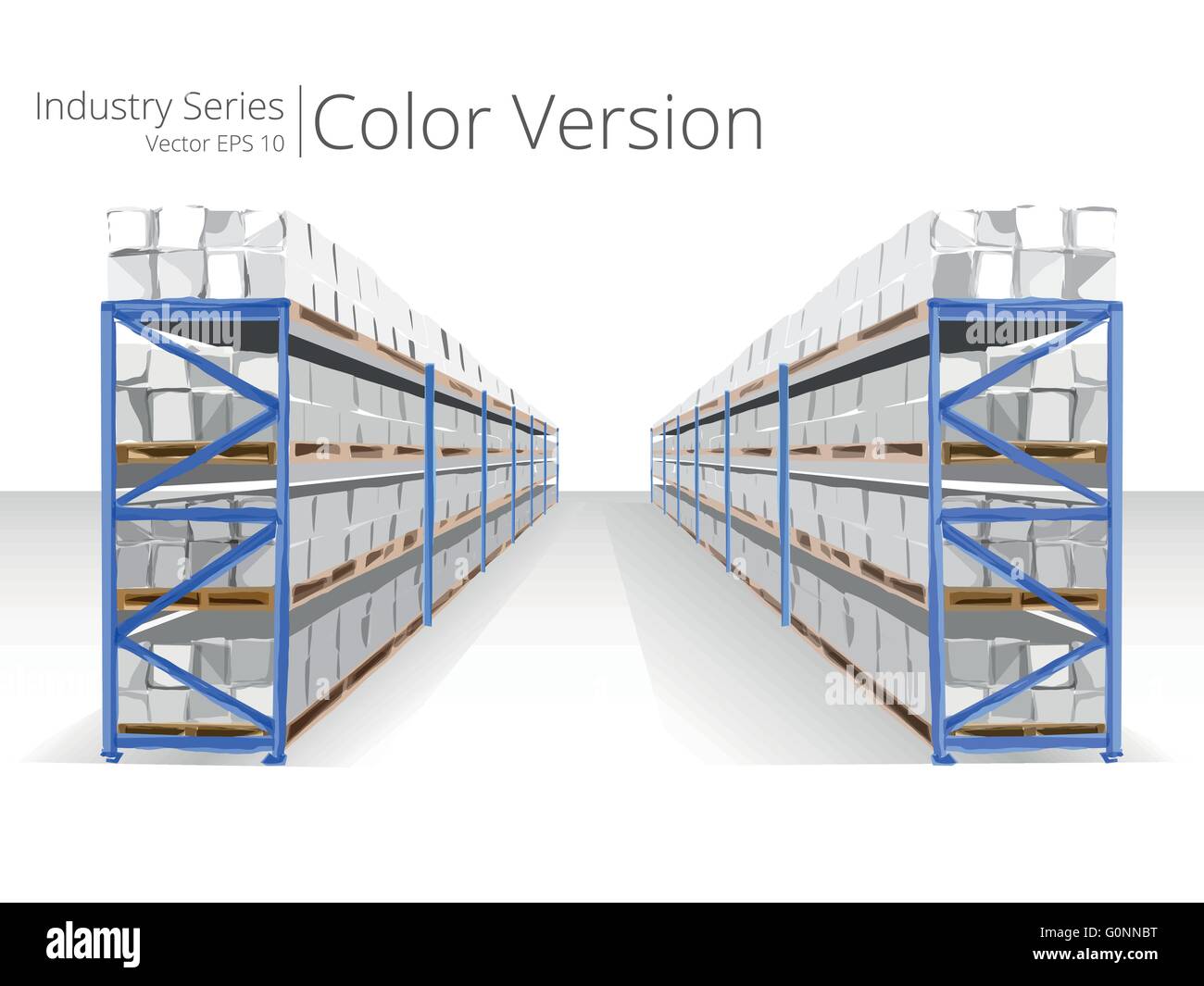Wooden shelves vector vectors hi-res stock photography and images - Alamy