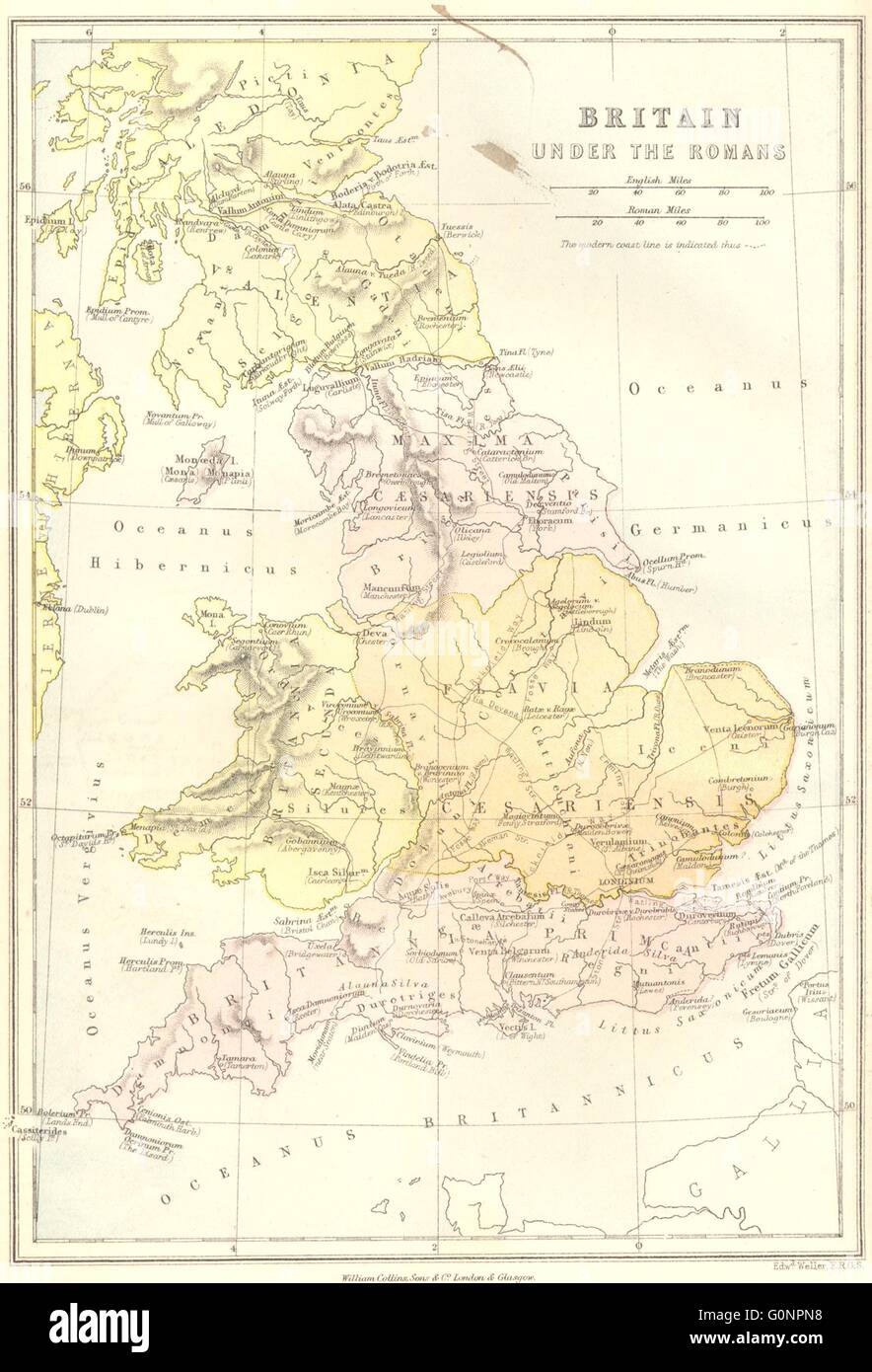Map britain historical hi-res stock photography and images - Alamy