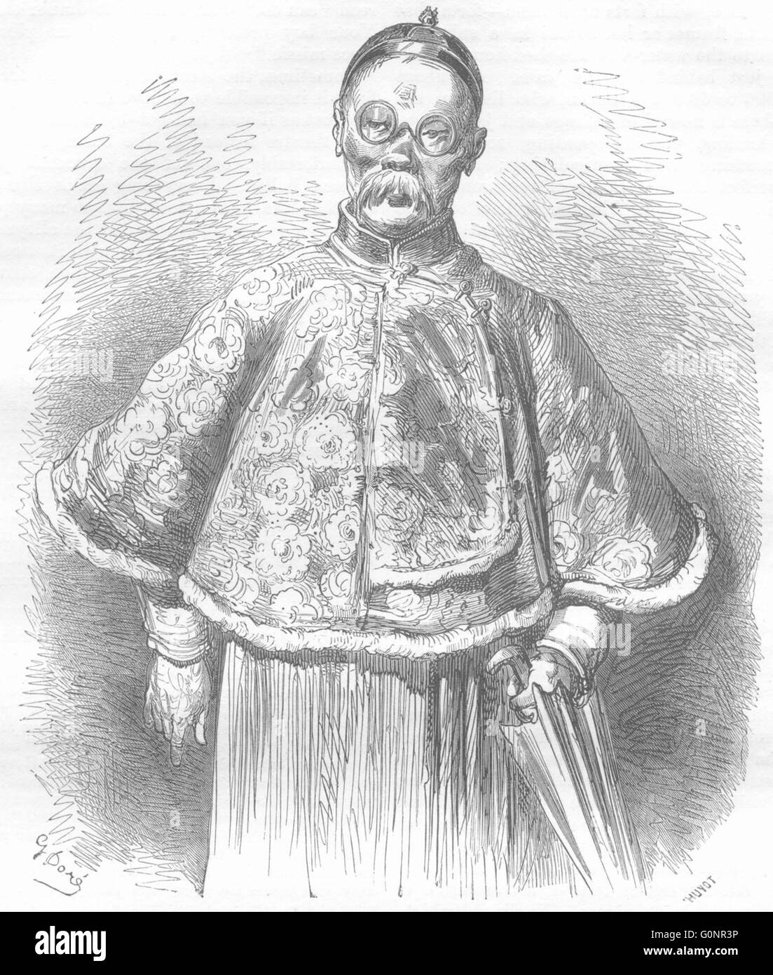 Chinese merchant 19th century hi-res stock photography and images - Alamy