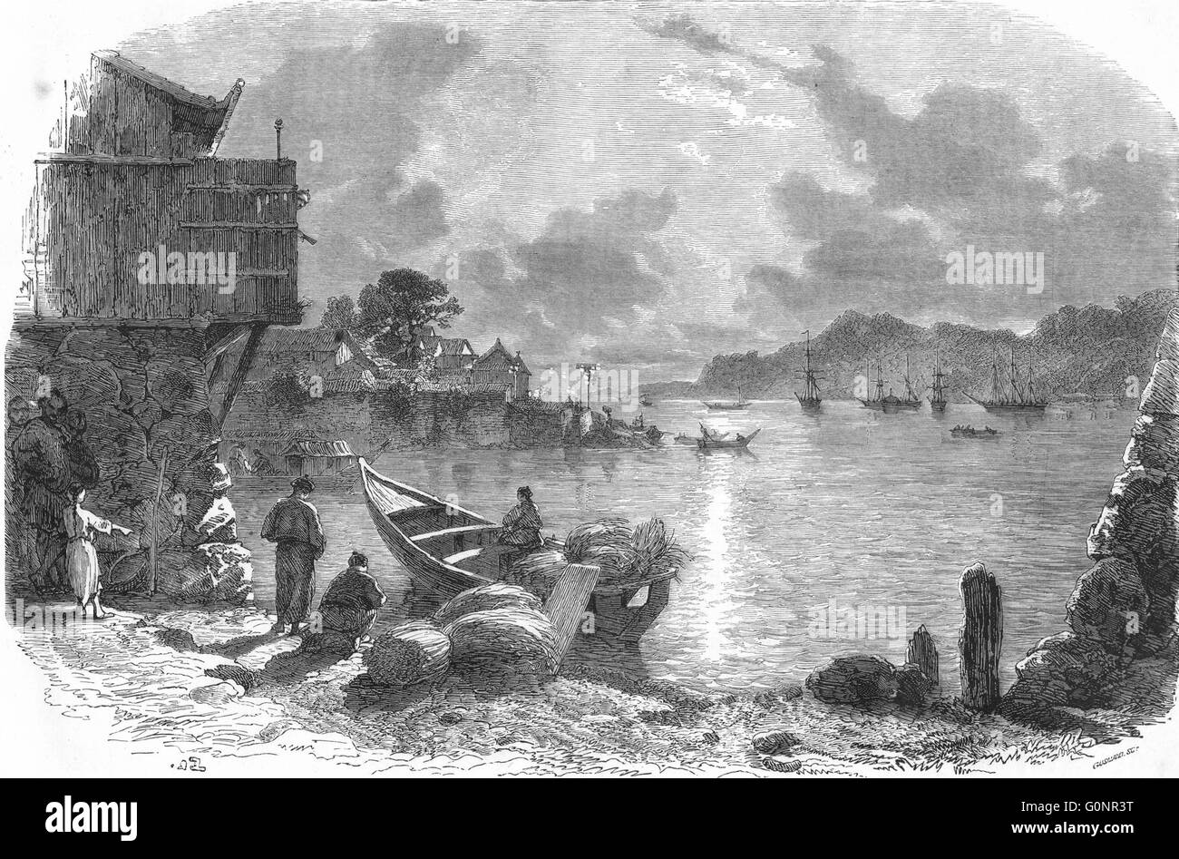 Vintage china 1870 hi-res stock photography and images - Alamy