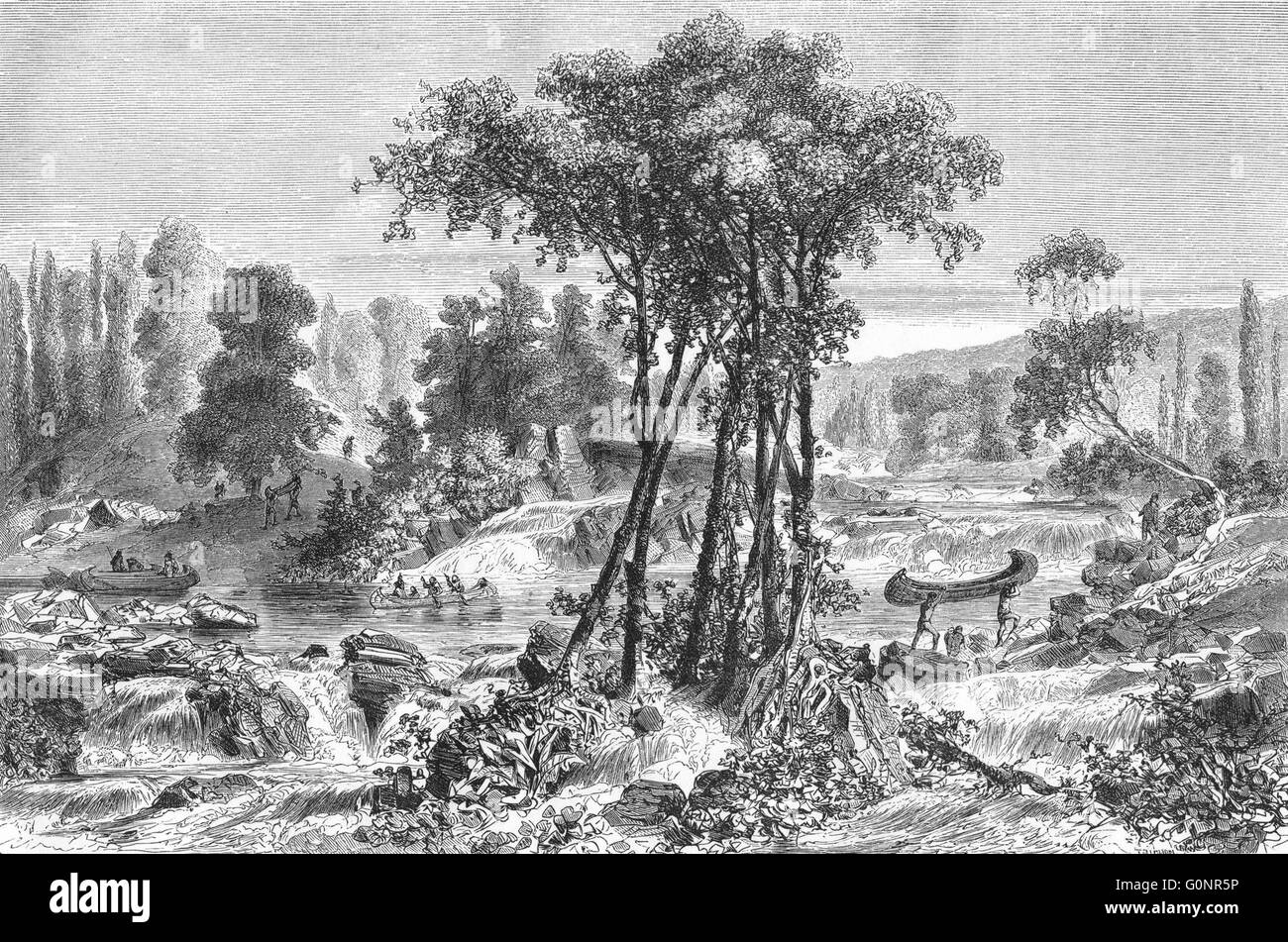 River 1870 hi-res stock photography and images - Alamy