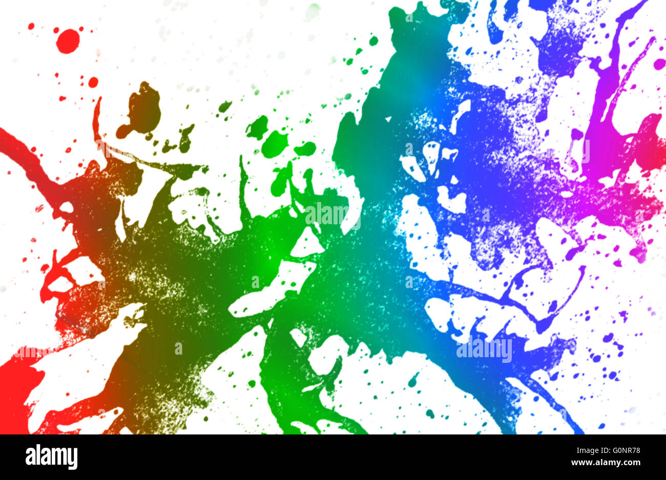 abstract multi color background from water color Stock Photo - Alamy