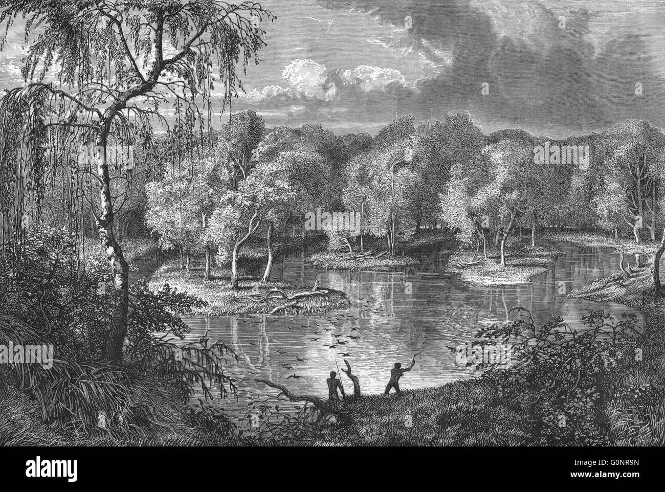 River 1870 hi-res stock photography and images - Alamy
