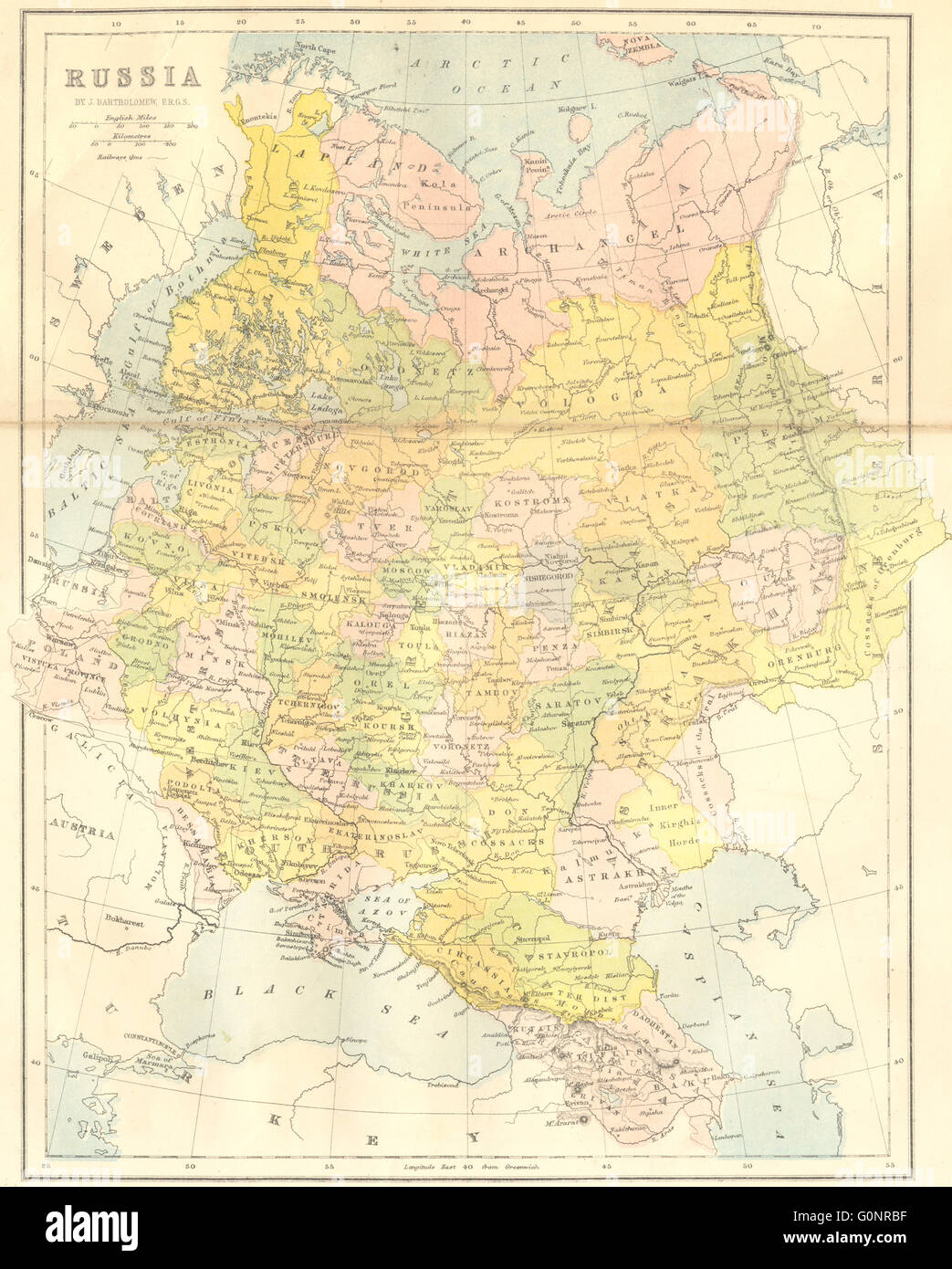 Russia map globe hi-res stock photography and images - Alamy