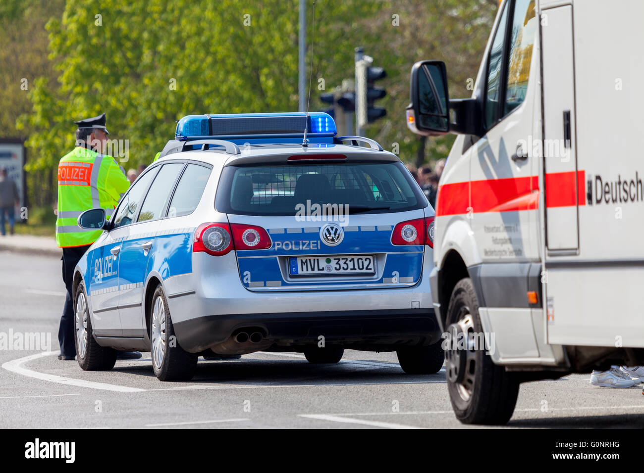 German border police vehicle hi-res stock photography and images - Alamy
