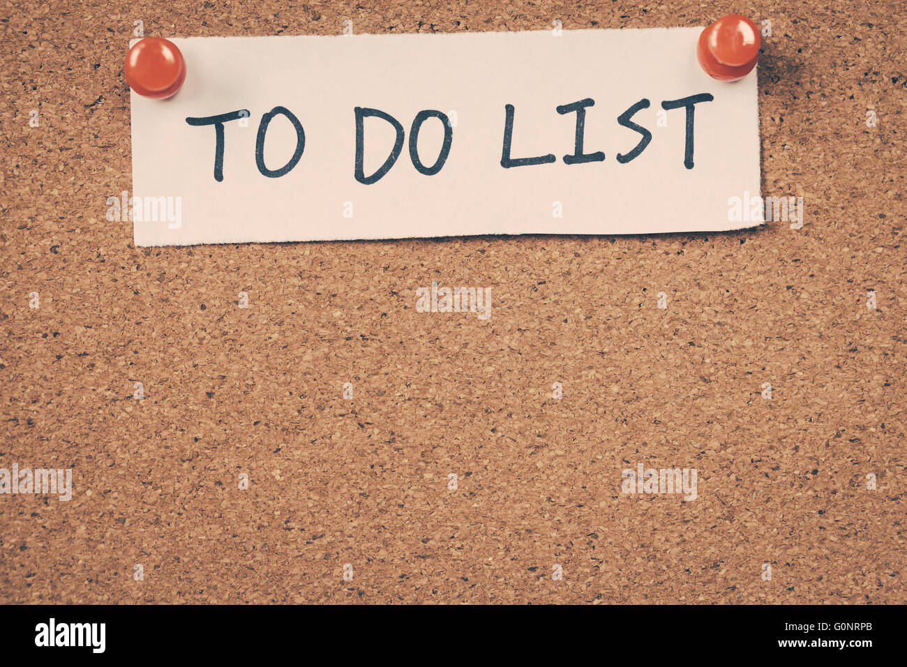 To do list Stock Photo - Alamy