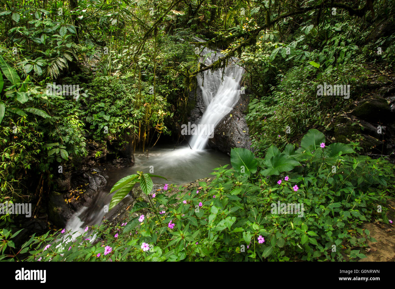 Curug Tujuh Cibolang in Panjalu Ciamis, West Java is located in Sanding ...