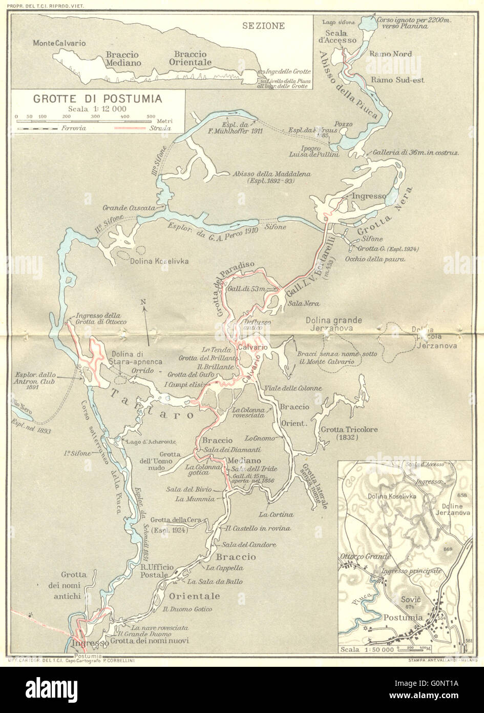 Grotte di postumia hi-res stock photography and images - Alamy