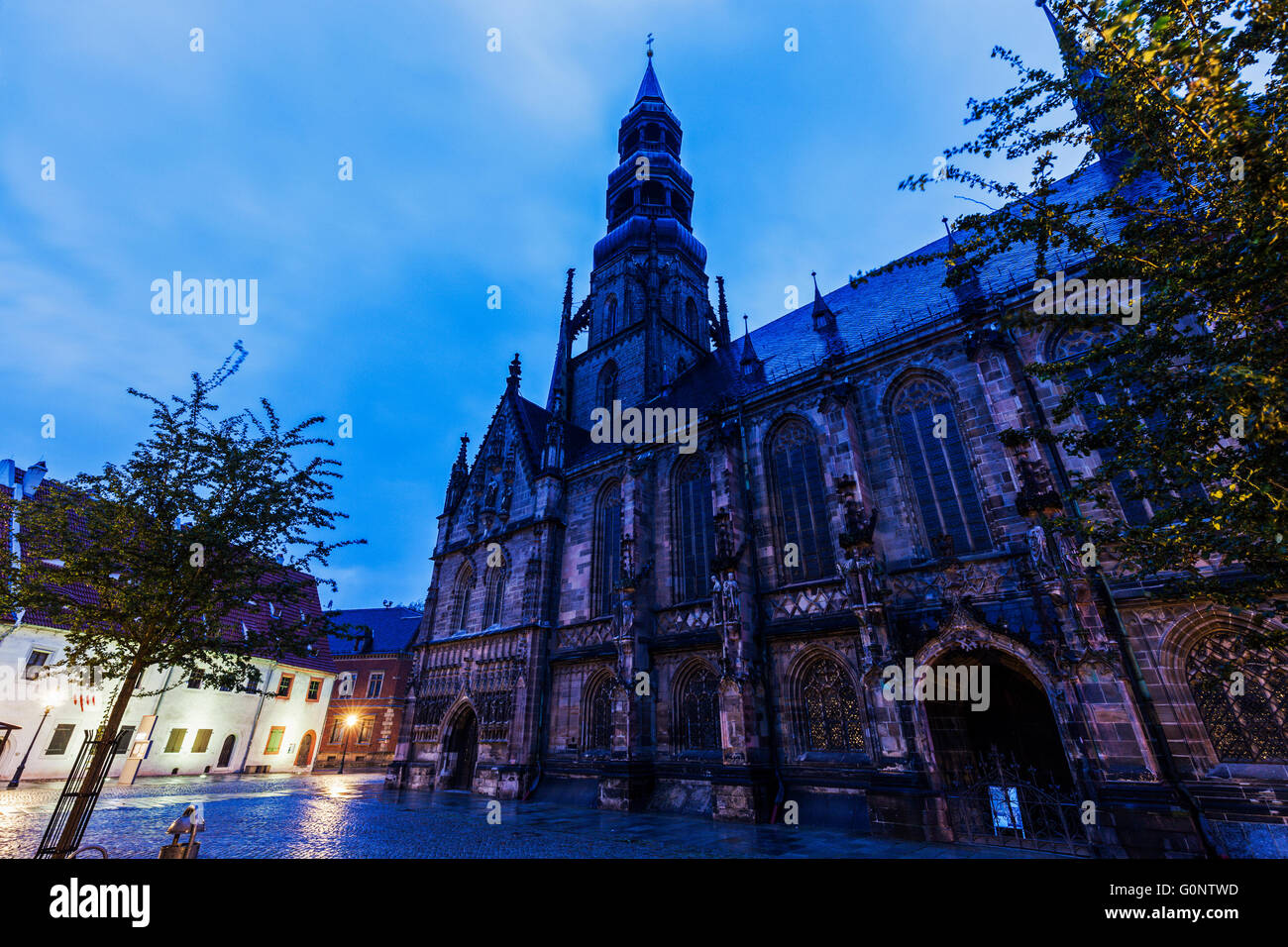Dom St. Marien in Zwickau Zwickau, Saxony, Germany Stock Photo - Alamy