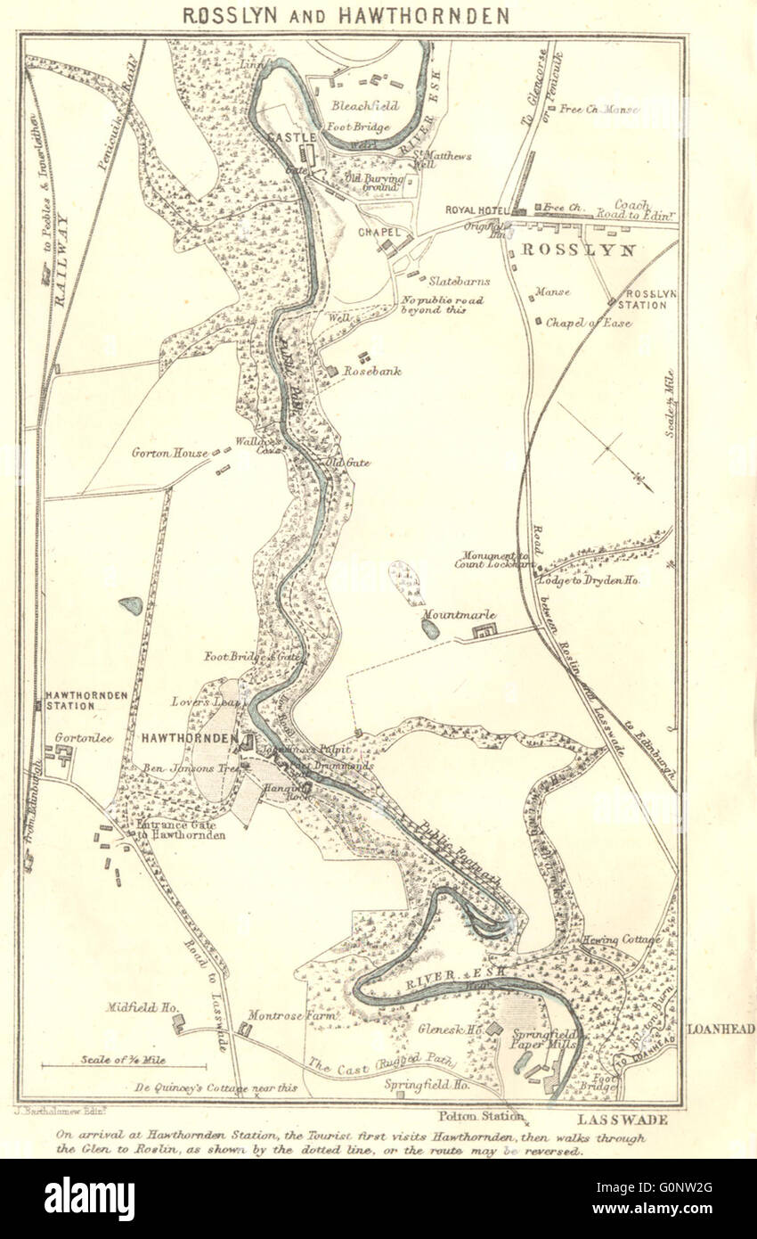 Hawthornden hi-res stock photography and images - Alamy