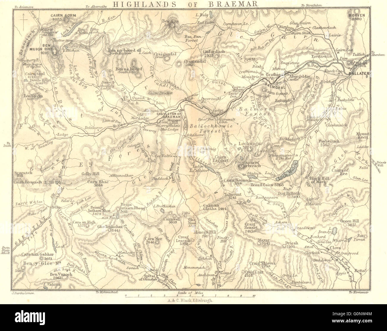 Braemar to perth hi-res stock photography and images - Alamy