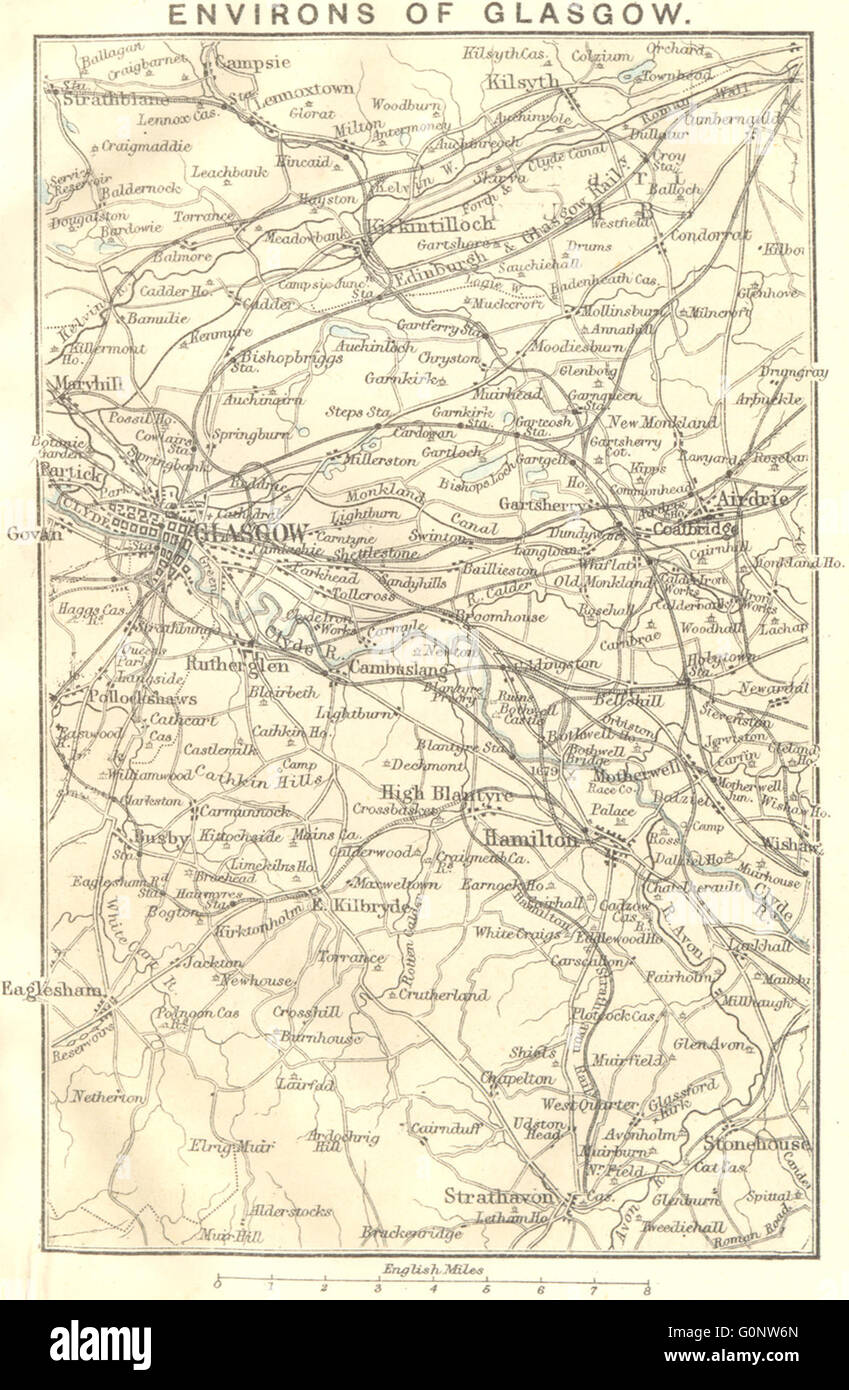 Hamilton map hi-res stock photography and images - Alamy