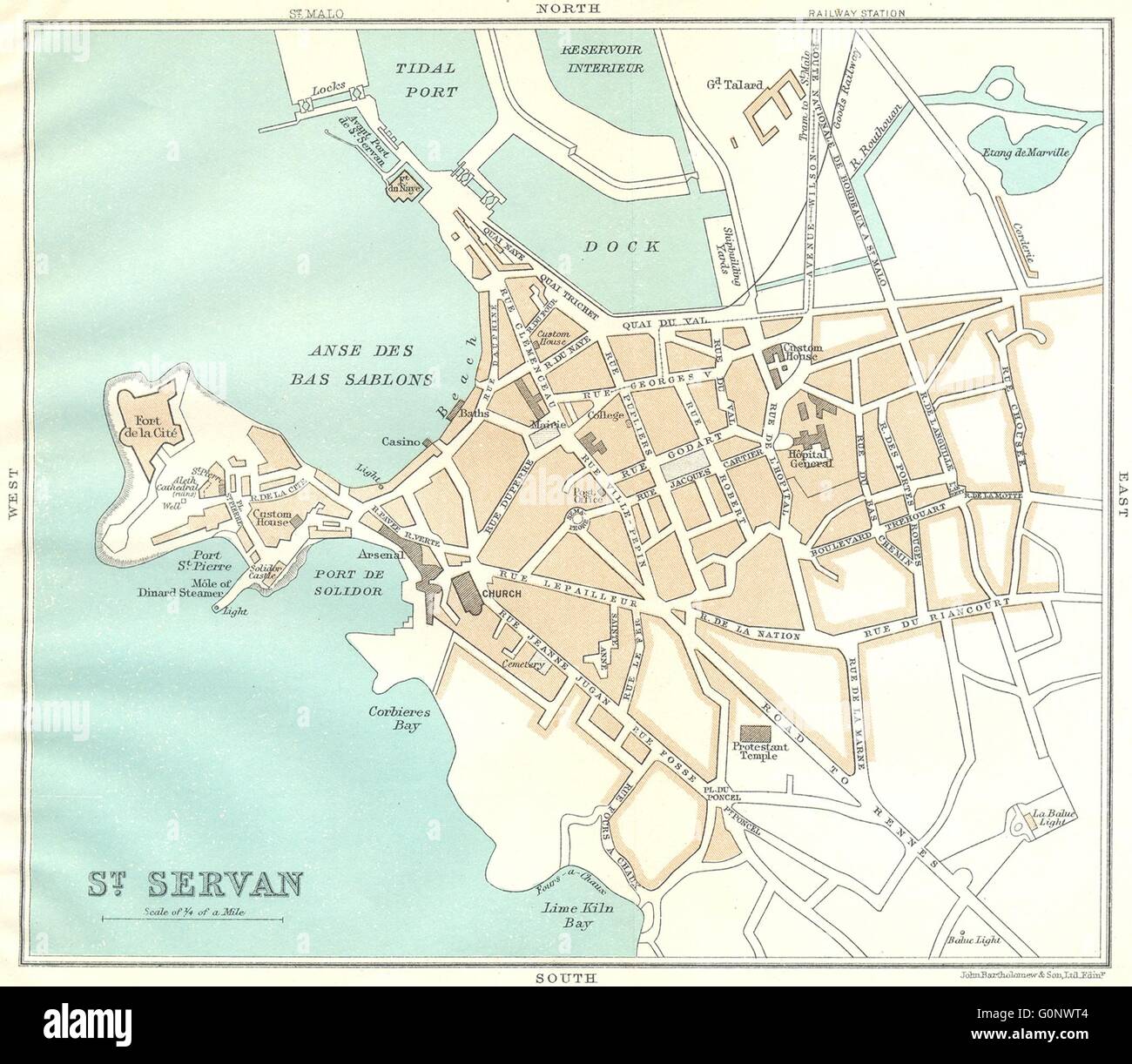 St servan hi-res stock photography and images - Alamy