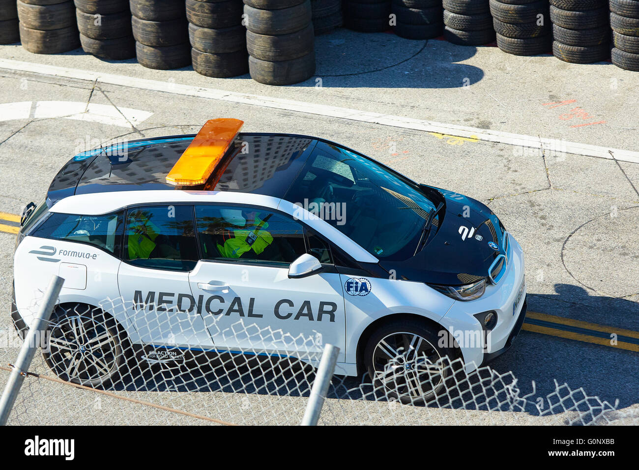 BMW Medical Car Deployed At The Long Beach Formula E Grand Prix ...