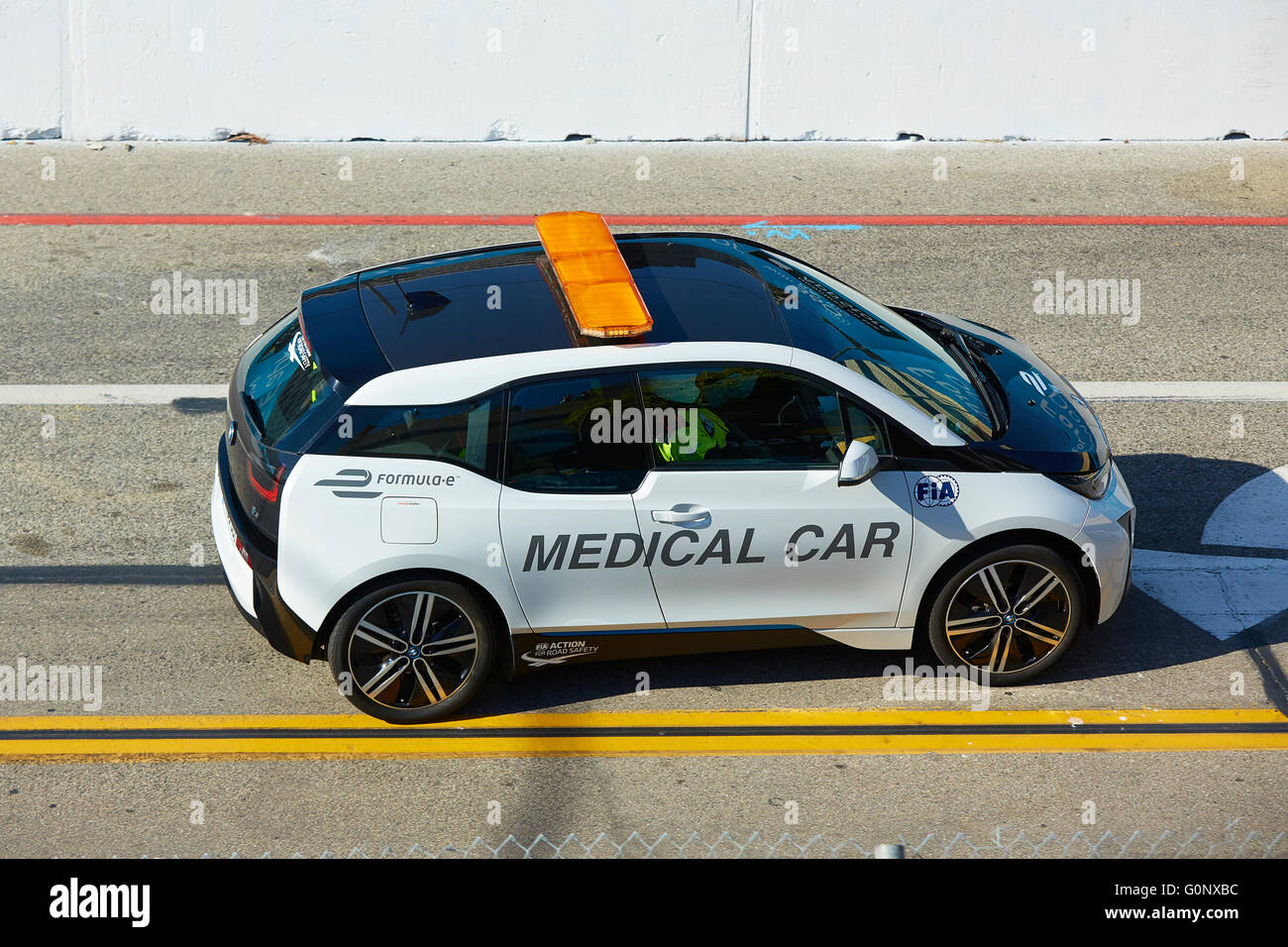 BMW Medical Car Deployed At The Long Beach Formula E Grand Prix ...