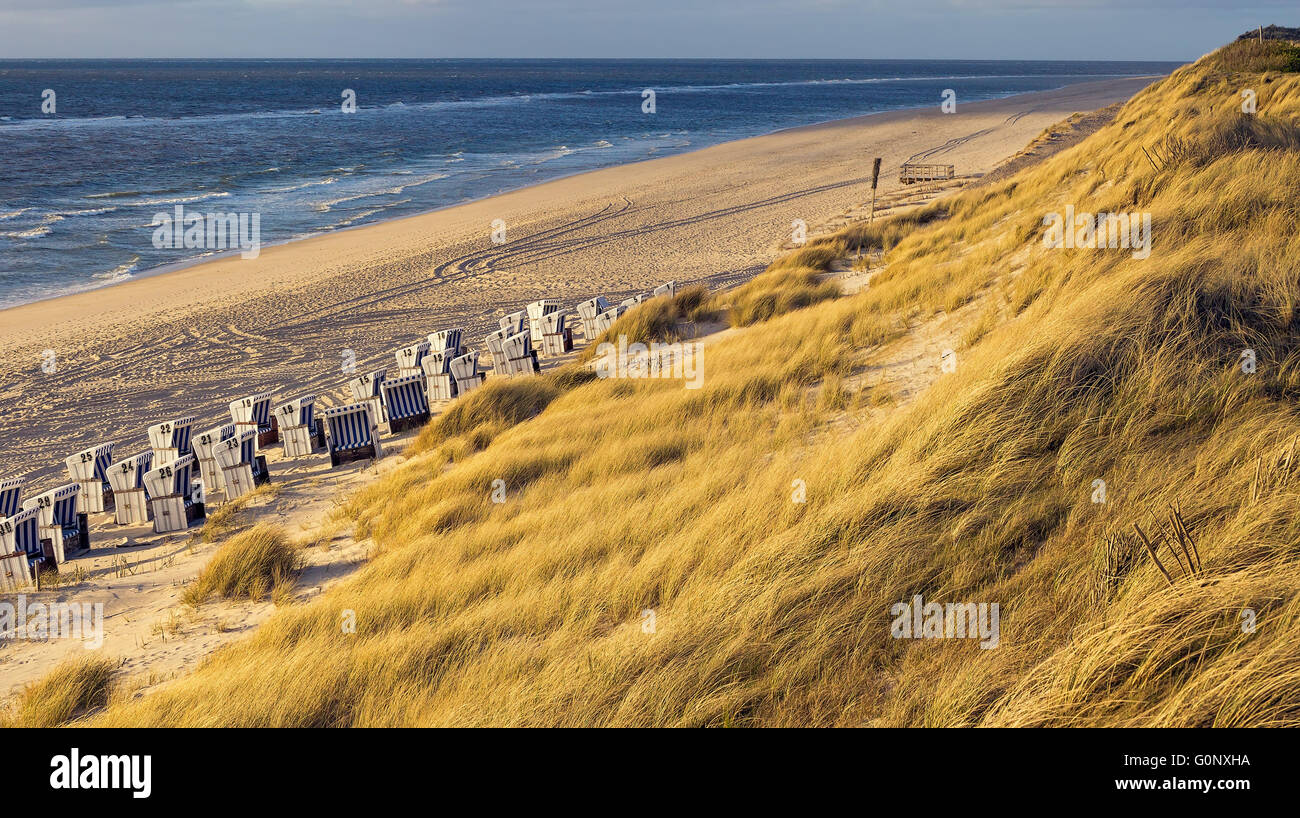 Beach and Ocean - Sylt, Germany Stock Photo - Alamy
