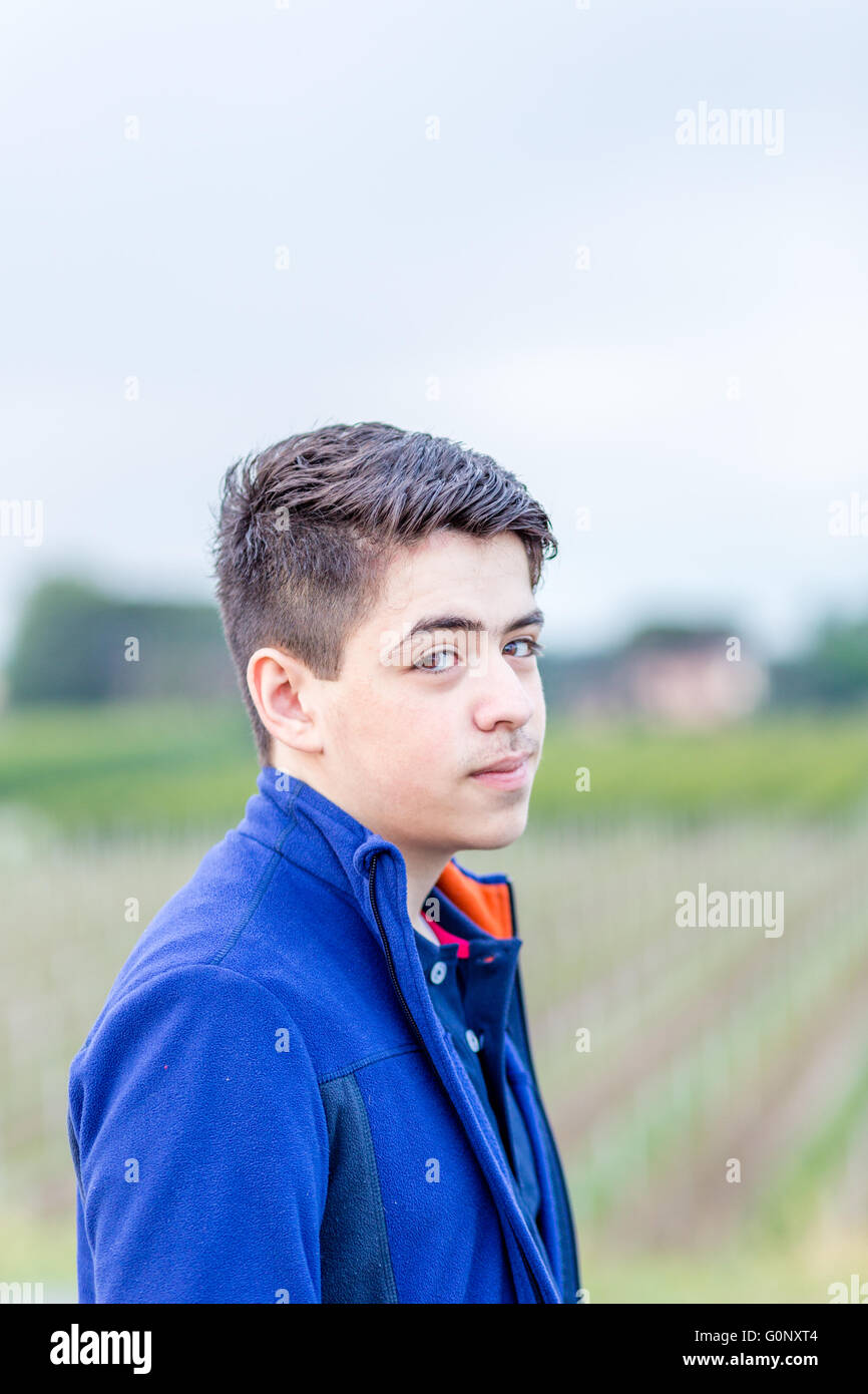Boy in countryside hi-res stock photography and images - Alamy
