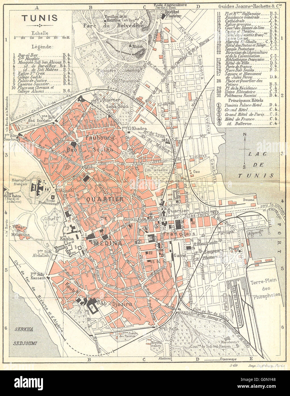 Tunisie map hi-res stock photography and images - Alamy