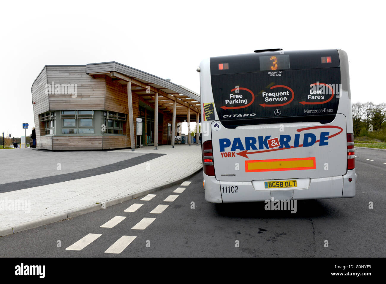 Park and ride car bus hi-res stock photography and images - Alamy