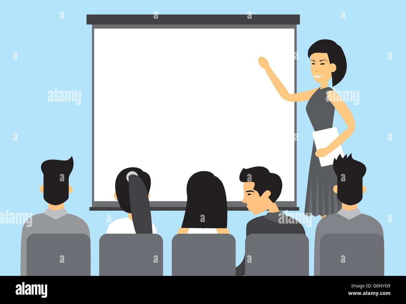 Group Presentation Clipart