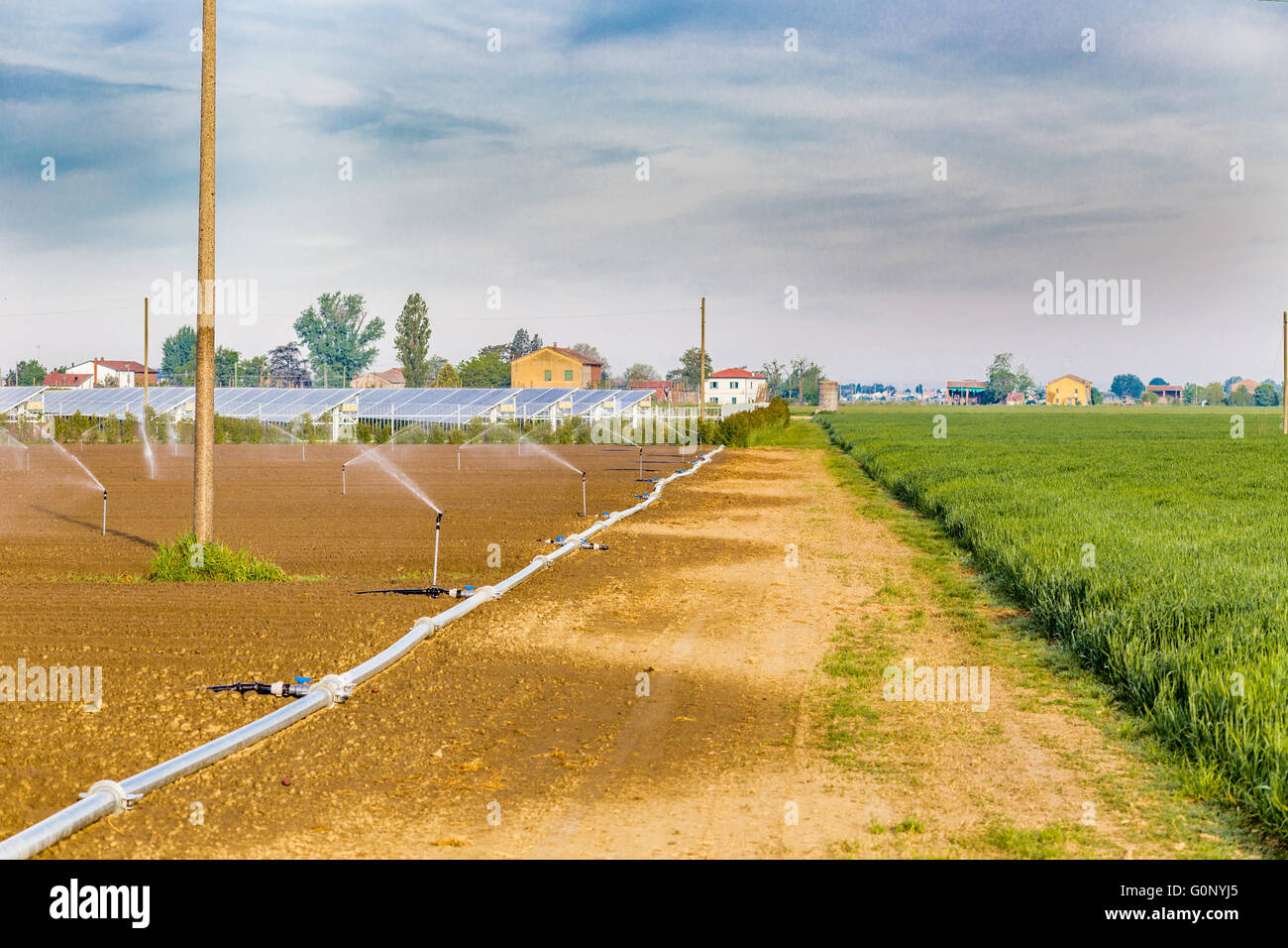 Solar irrigation hi-res stock photography and images - Alamy