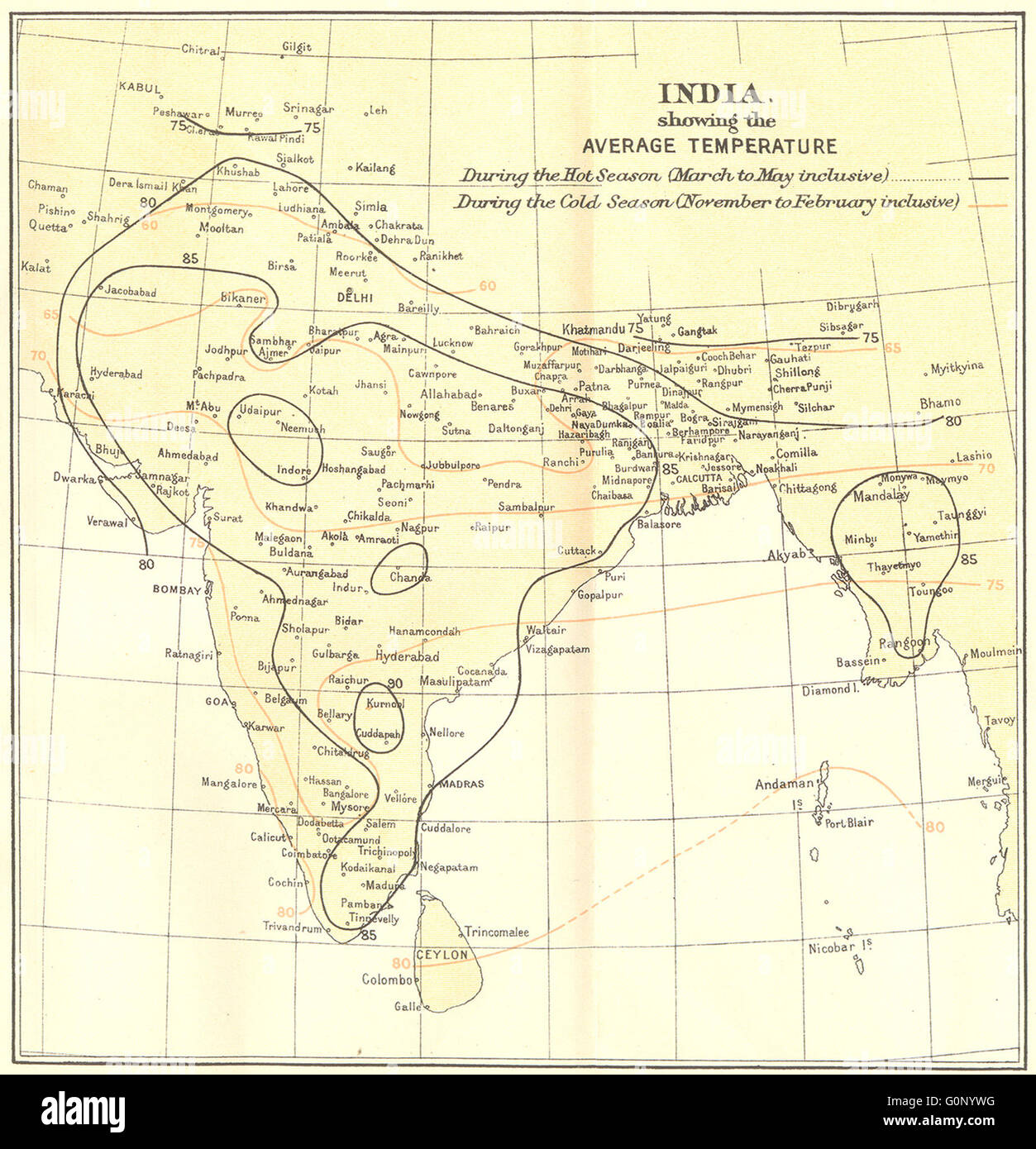 Monsoon Map