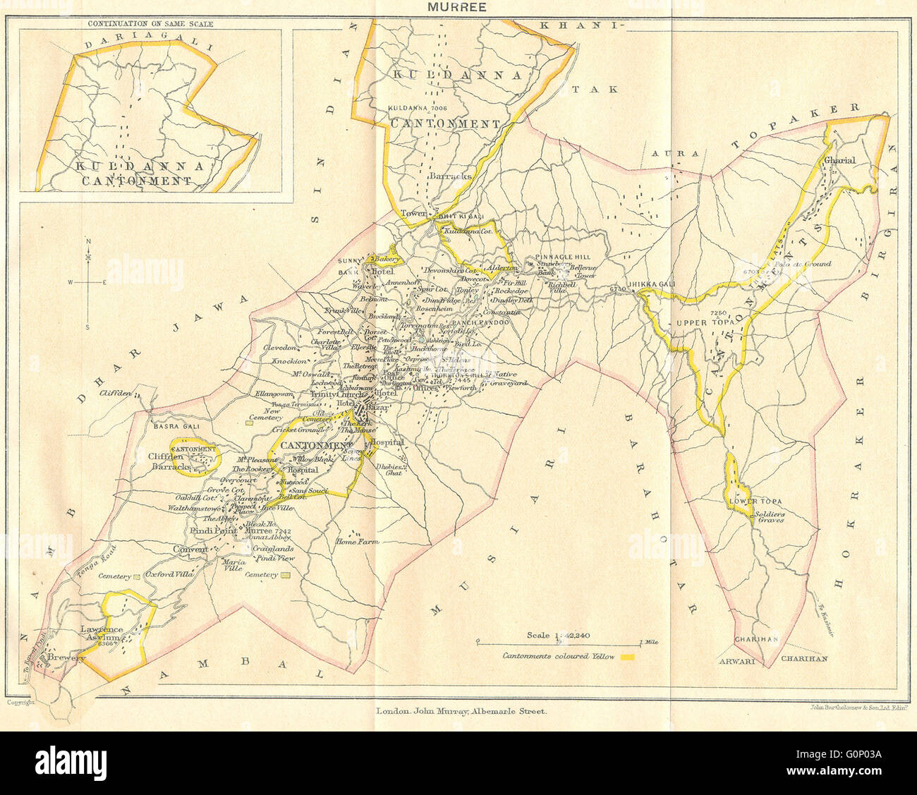 British cantonment india hi-res stock photography and images - Alamy