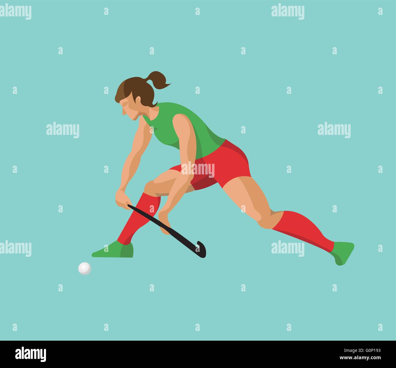 Sports illust Stock Vector Images - Alamy