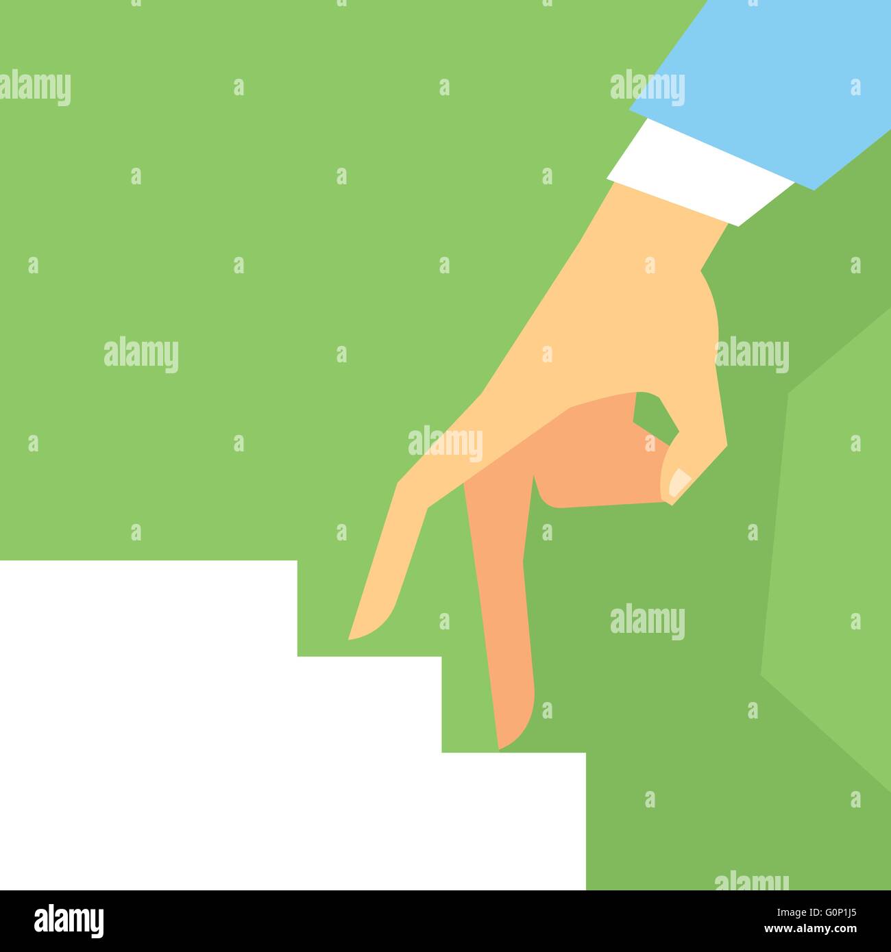 Steps movement Stock Vector Images - Alamy