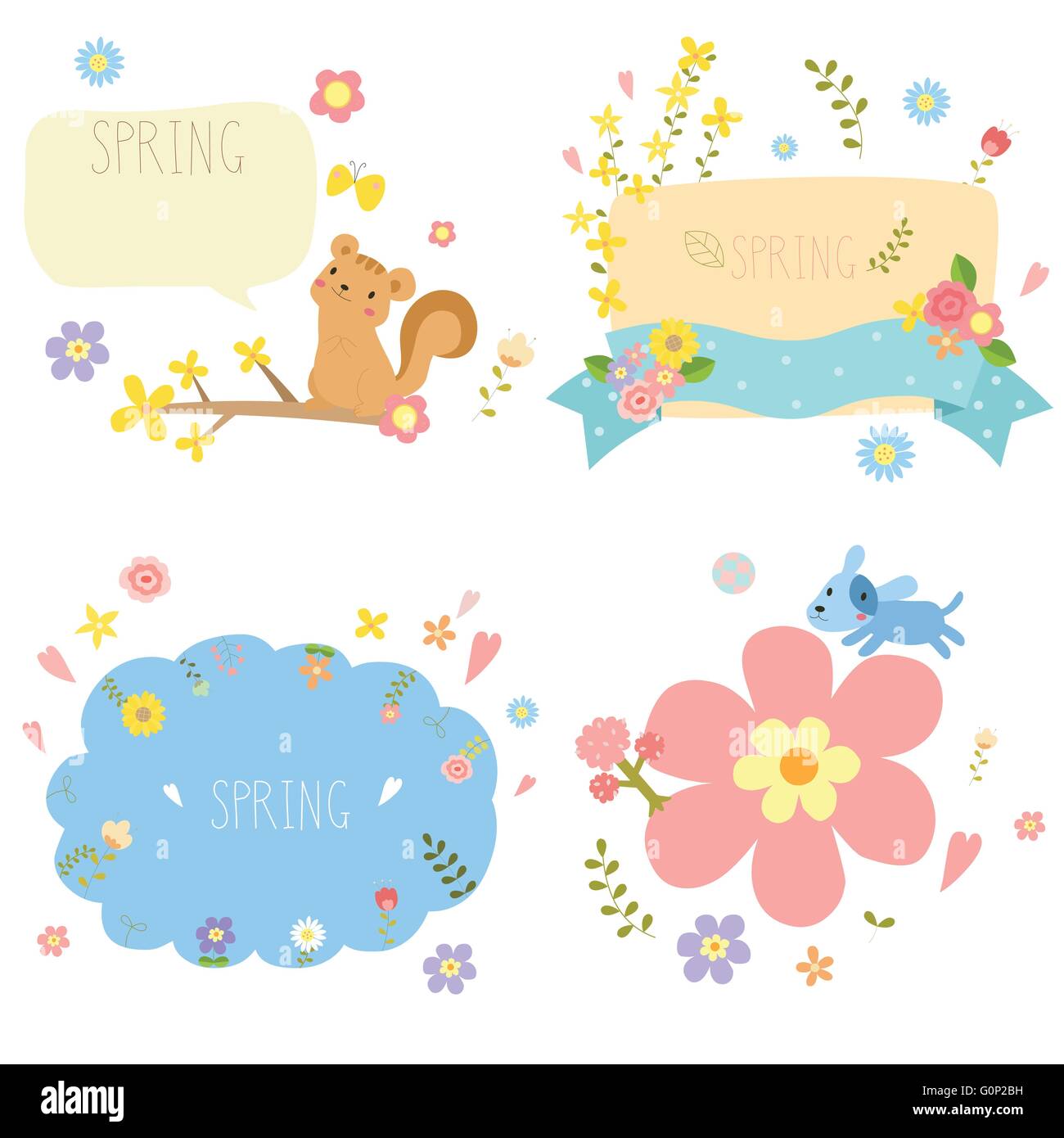 Butterfly and dog Stock Vector Images - Alamy