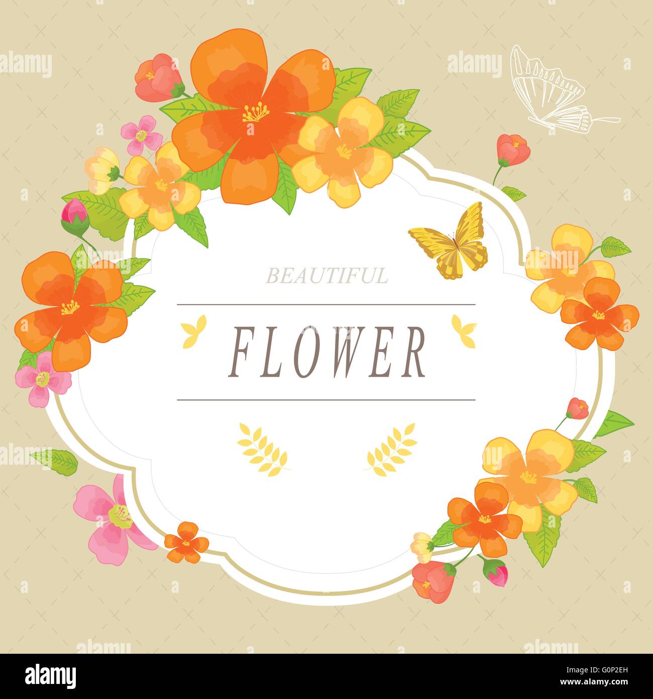 Flower Stock Vector Images - Alamy