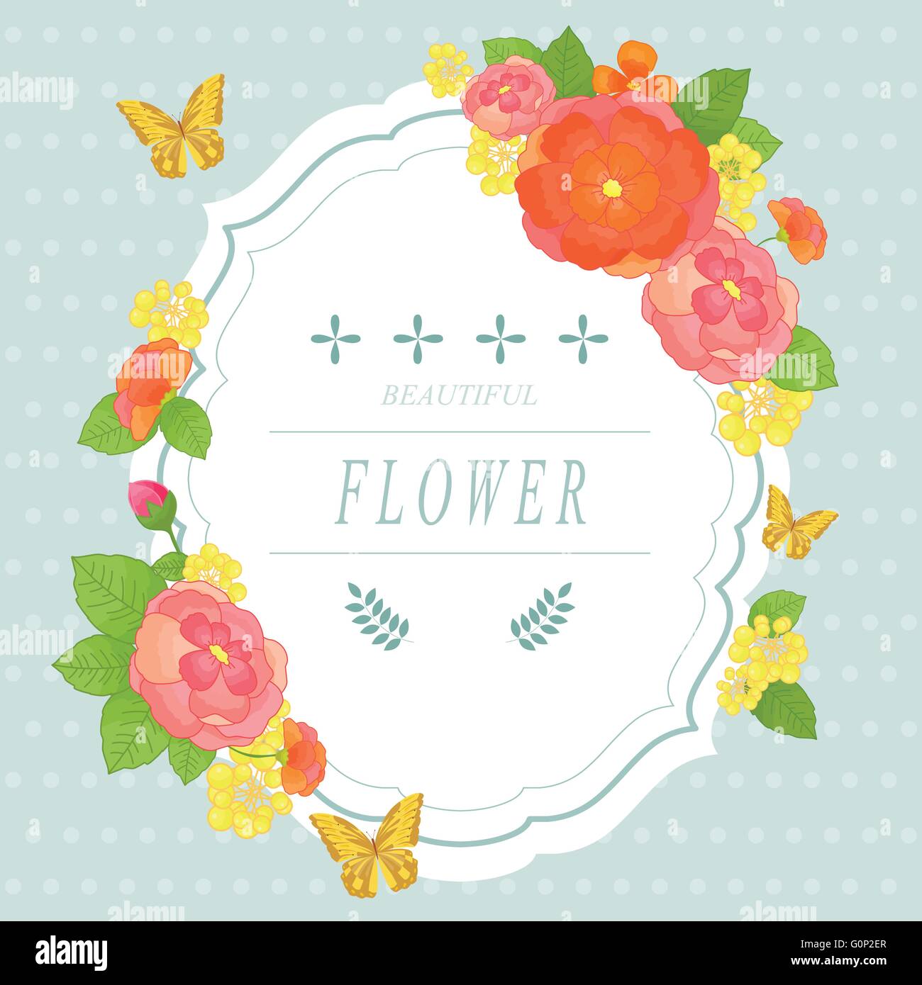 Flower Stock Vector Images - Alamy