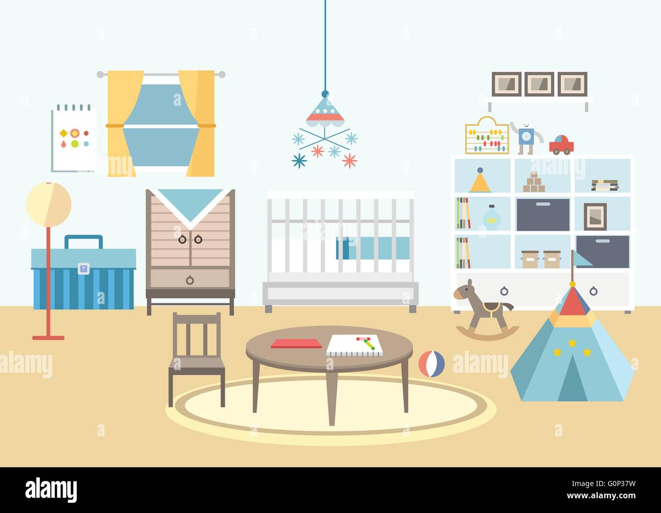 Space bed Stock Vector Images - Alamy