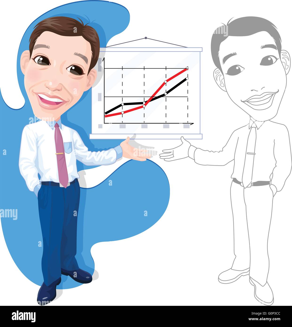 Object graph Stock Vector Images - Alamy