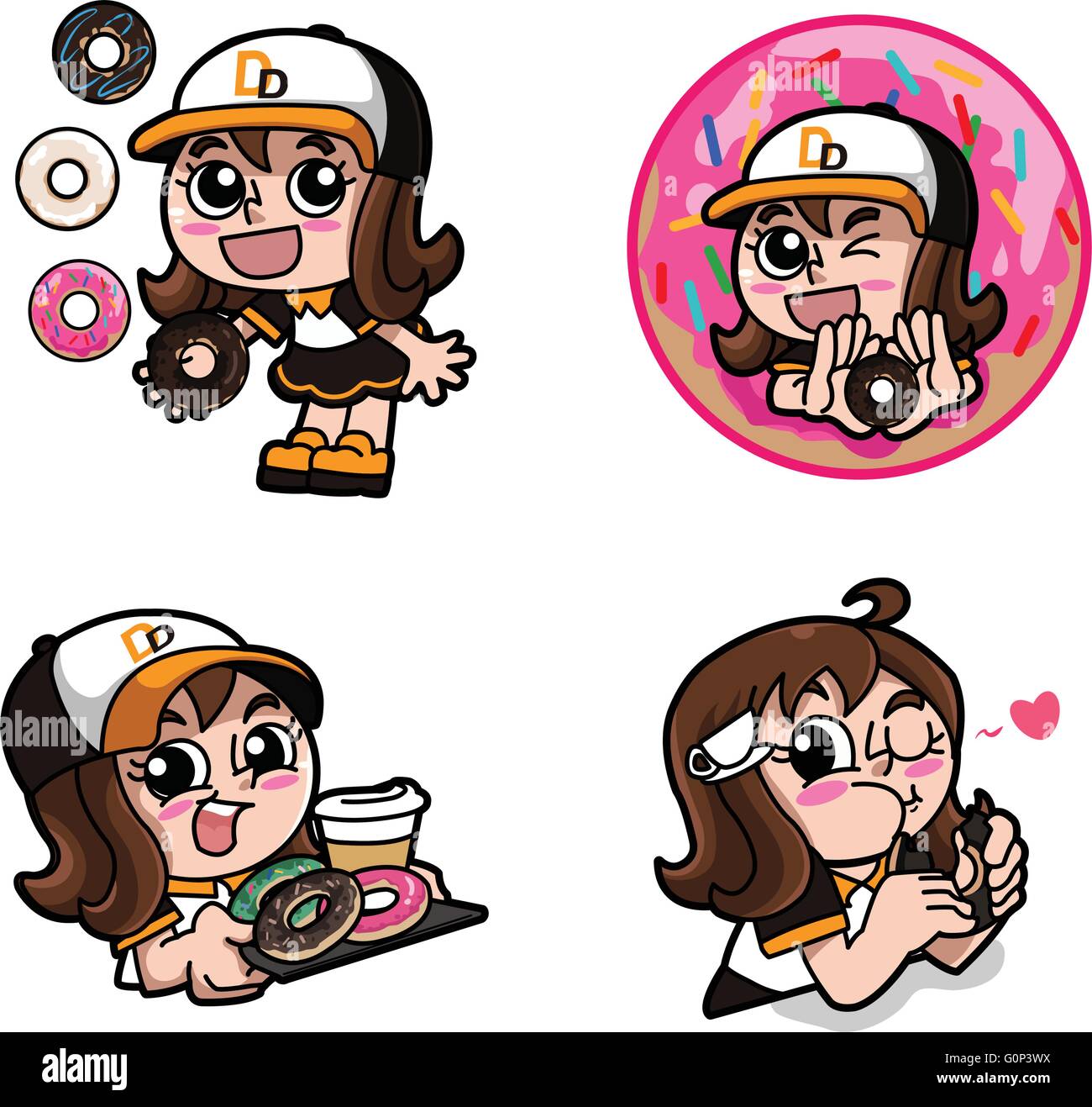 Character Logo 013 Stock Vector Image & Art - Alamy