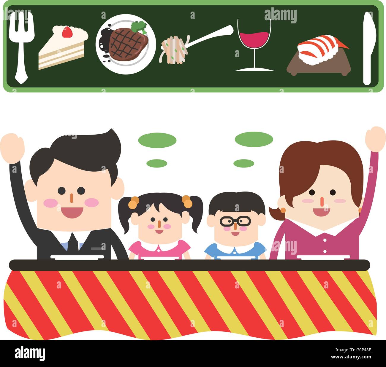 Benefits family Stock Vector Images - Alamy