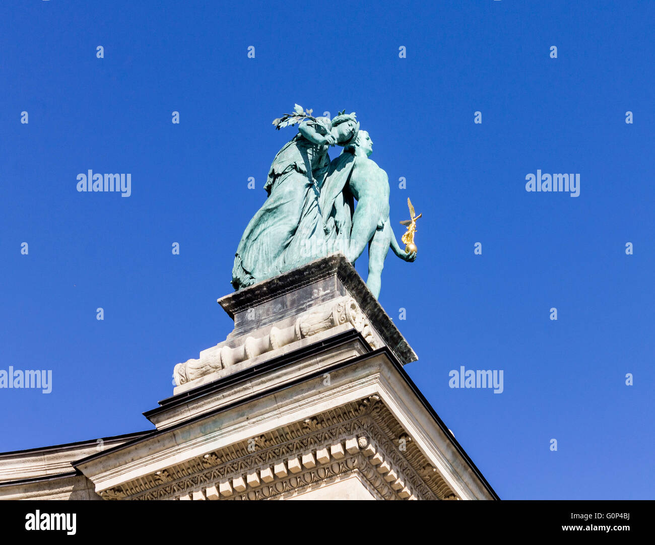 Millenium Monument, Budapest, Hungary Stock Photo - Alamy