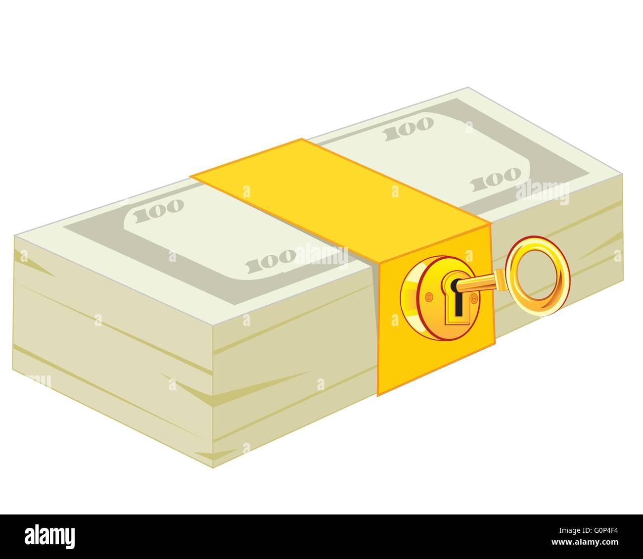 Lock bills Stock Vector Images - Alamy